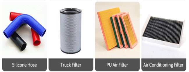 K14900D Inline Compressed Air Filter , 6 Inch Diameter Round Air Filter