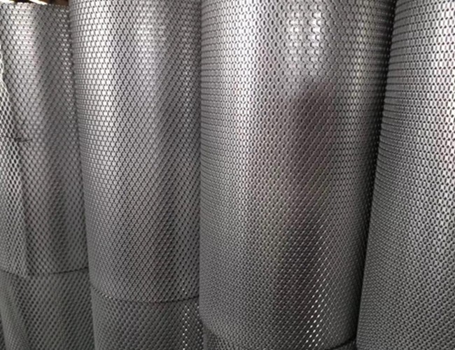 4mm-80mm Air Filter Mesh aluminium Expanded Anodised Surface